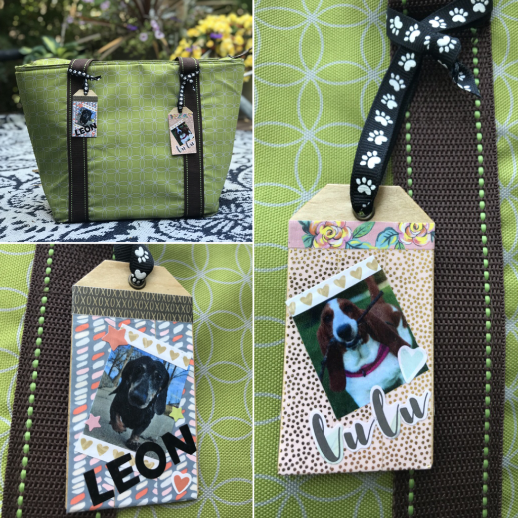 DIY Dog Travel Bag Tags - We Heart Hounds