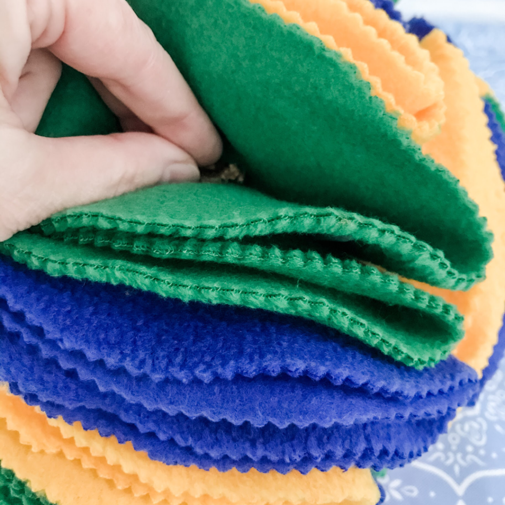 DIY Snuffle Ball Dog Toy