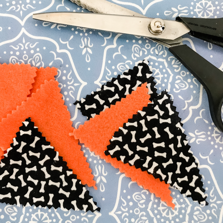 DIY Halloween Jester Collar for Dogs