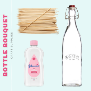 Baby Oil Bottle Bouquet