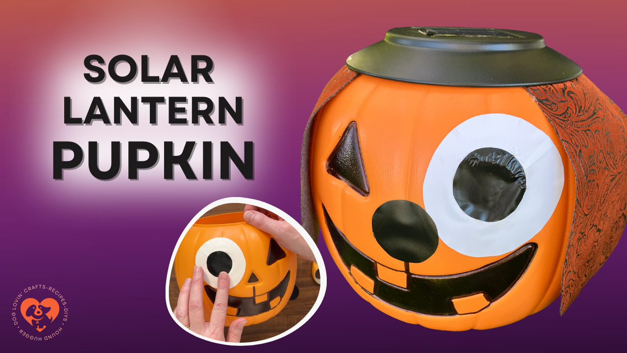 Solar Lantern Pumpkin