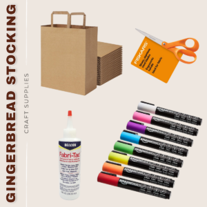 Gingerbread Stocking Gift Bags