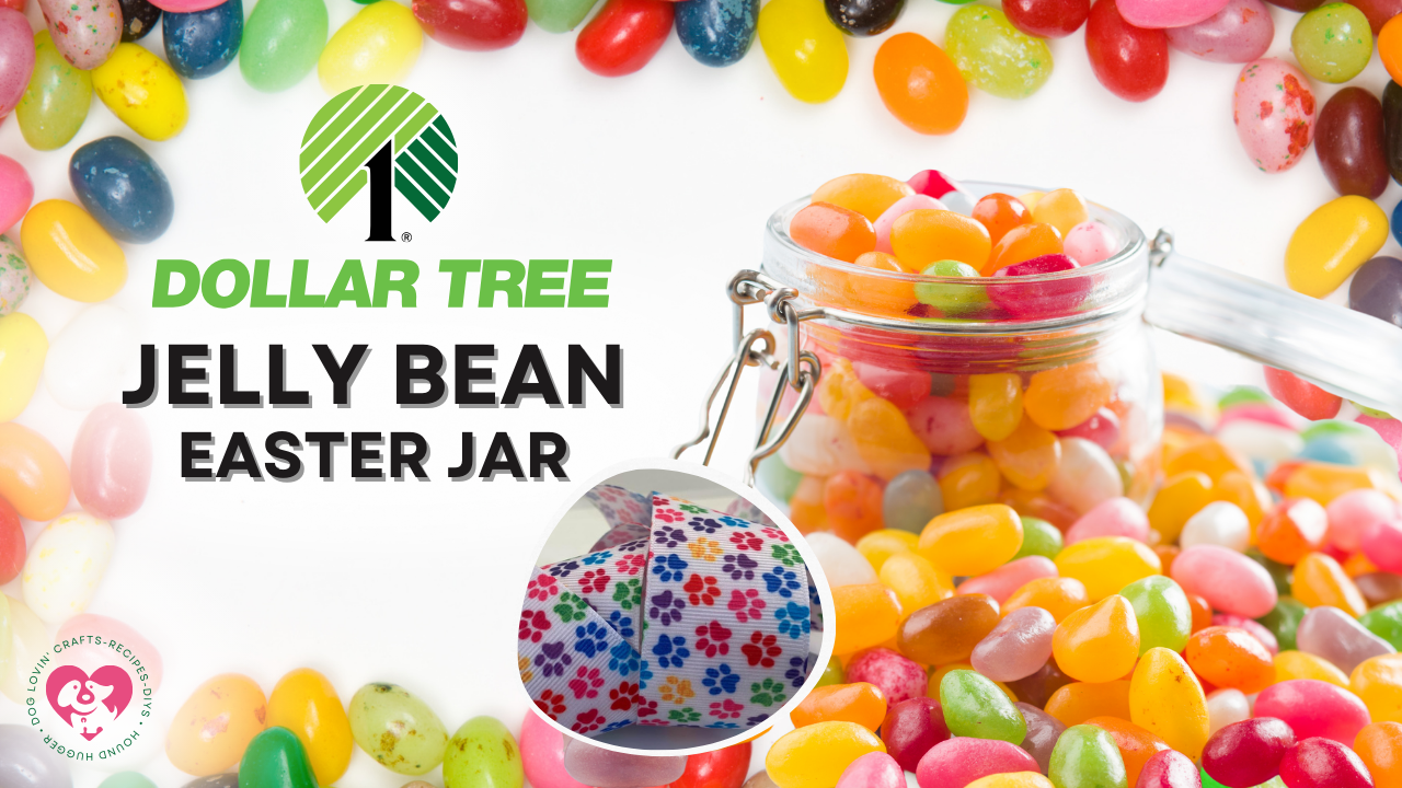 Easter Jelly Bean Jar