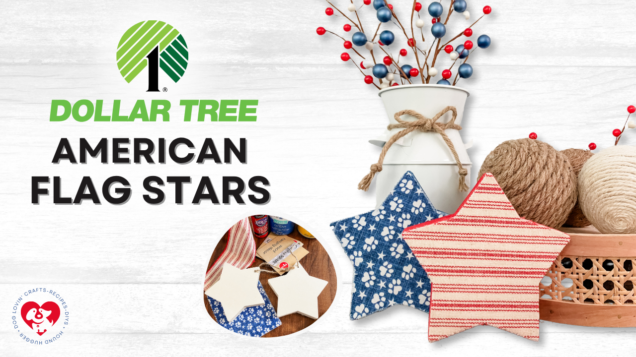 Dollar Tree DIY American Flag Stars