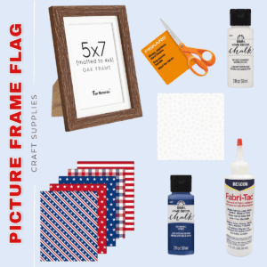 Picture Frame American Flag